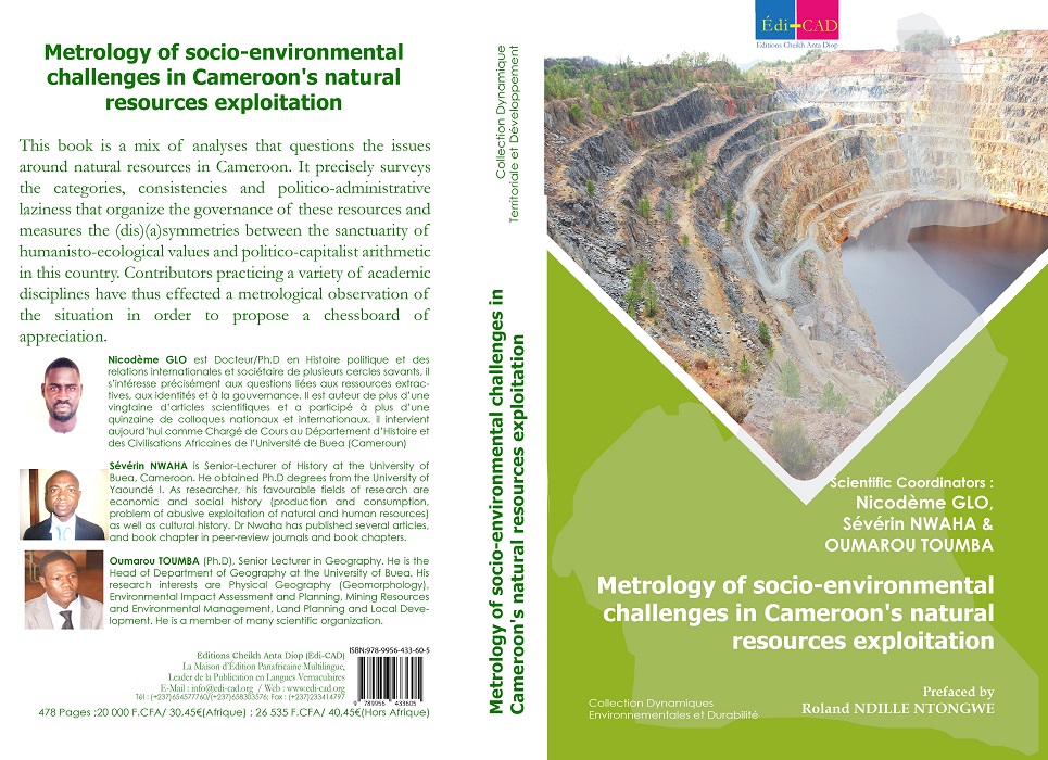 Metrology of socio-environmental challenges in Cameroon's natural ...